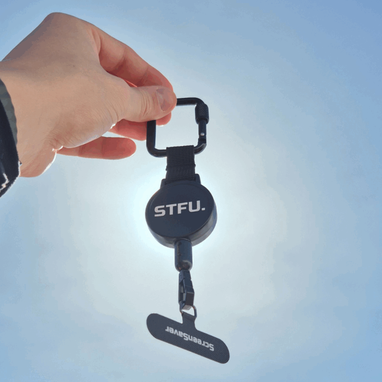 STFU ScreenSaver - Winter Sports Phone Fall Protection